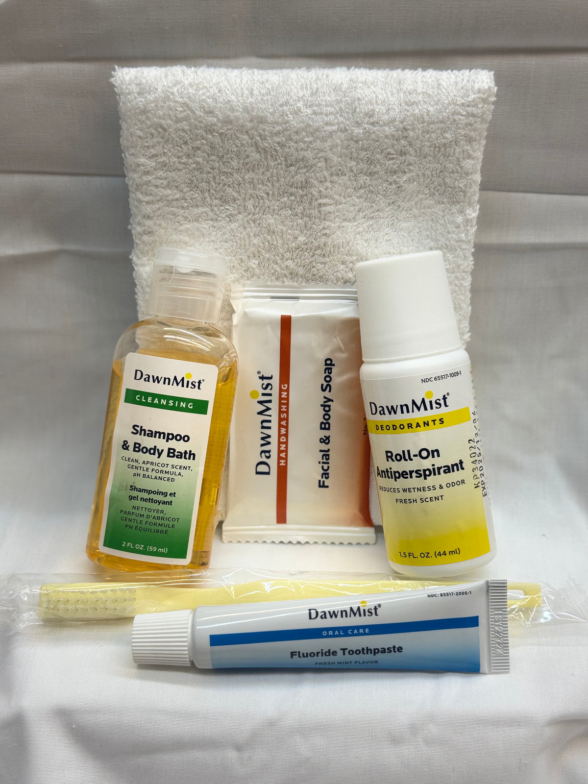 Quick Ship Hygiene Kits - Case of 50 | Custom Hygiene Kits
